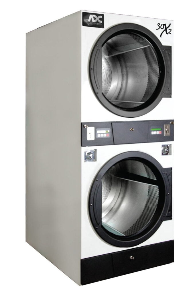 ADC AD30X2R Multi-Load Stack Dryer – Superior Laundry Equipment